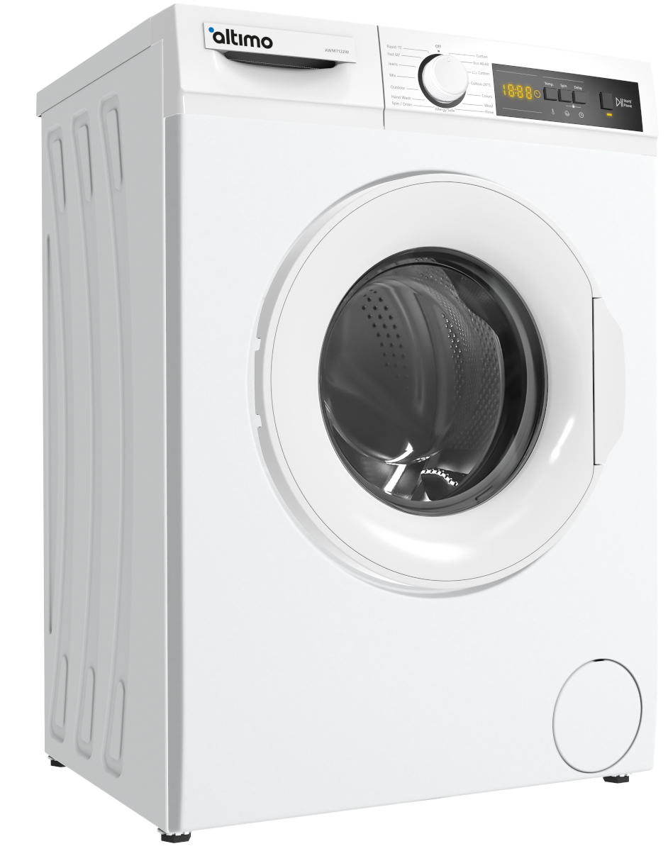 Altimo AWM7122W 7kg 1200rpm Washing Machine - White | Hughes